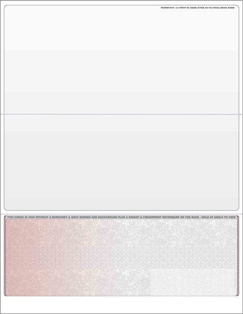 Bottom Blank Check Stock for Business Accounting - Discount Tax Forms