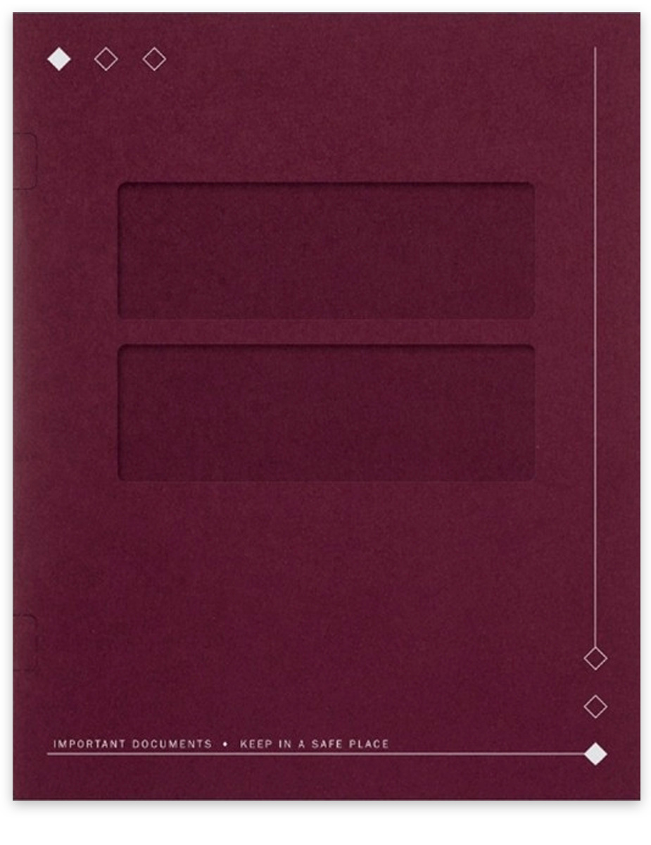 Double Window Tax Folders for ATX & UltraTax - DiscountTaxForms
