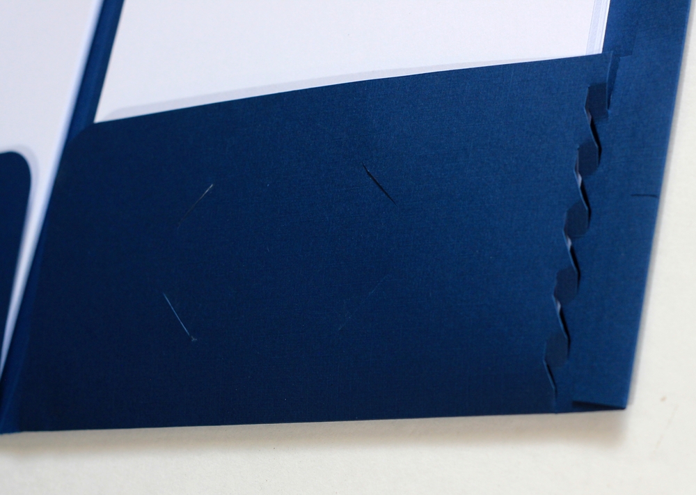 Foil Stamped Tax Return Folders with Expandable Pockets