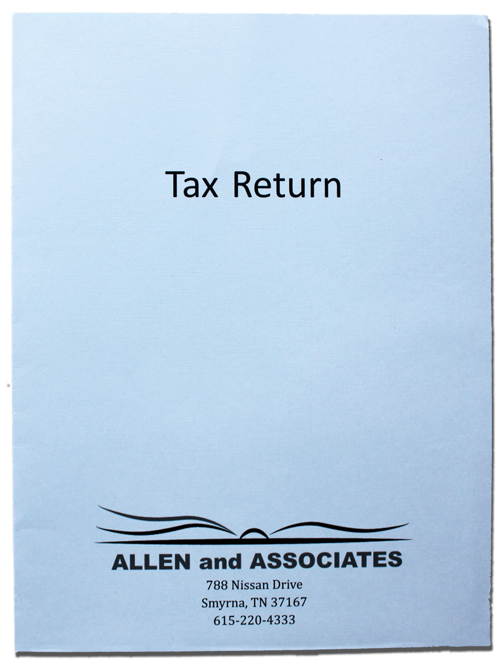 Custom Tax Folders, Logos Imprint or Foil Stamp - DiscountTaxForms.com
