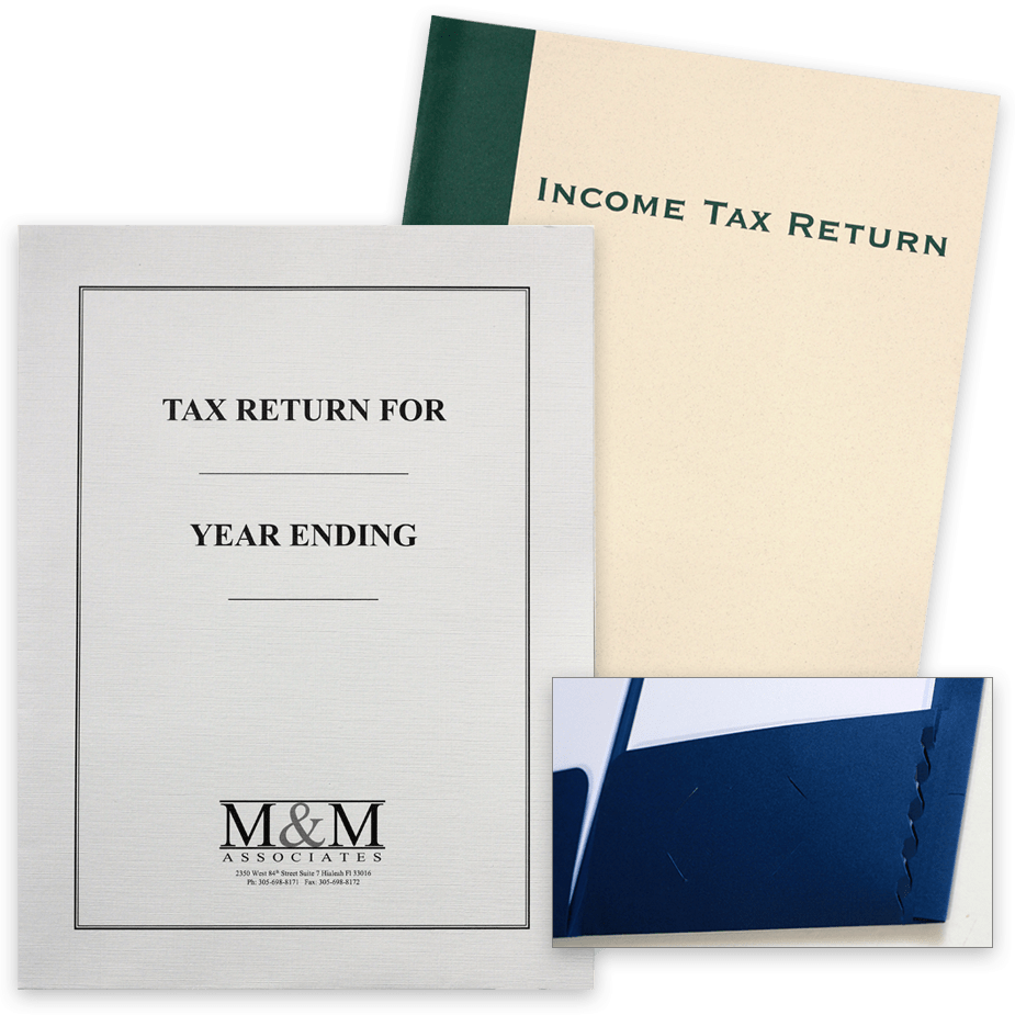 Tax Folders with Expanding Pockets & Spine - DiscountTaxForms.com