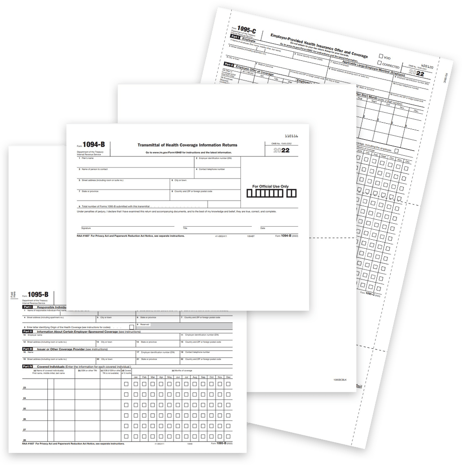 ACA 1095 Forms at Discount Prices - DiscountTaxForms.com
